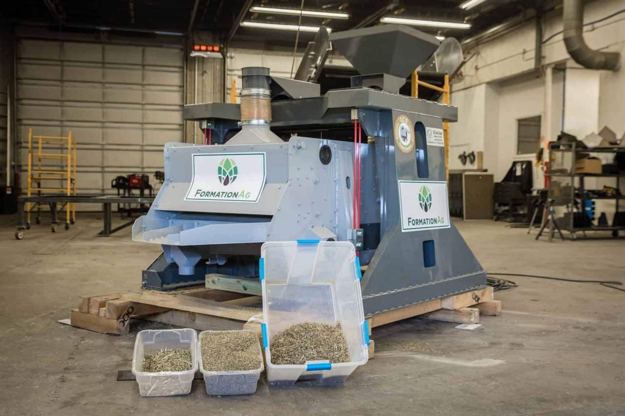 Hemp Seed and Flower Cleaning Equipment Now Available - FormationAg